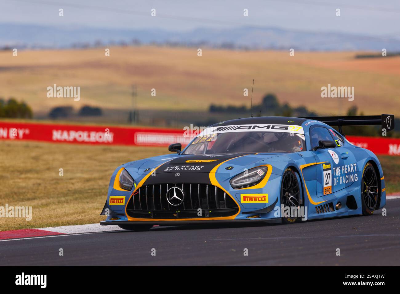The #27 Heart of Racing by SPS Mercedes-AMG GT3 driven by R. Gunn / I ...