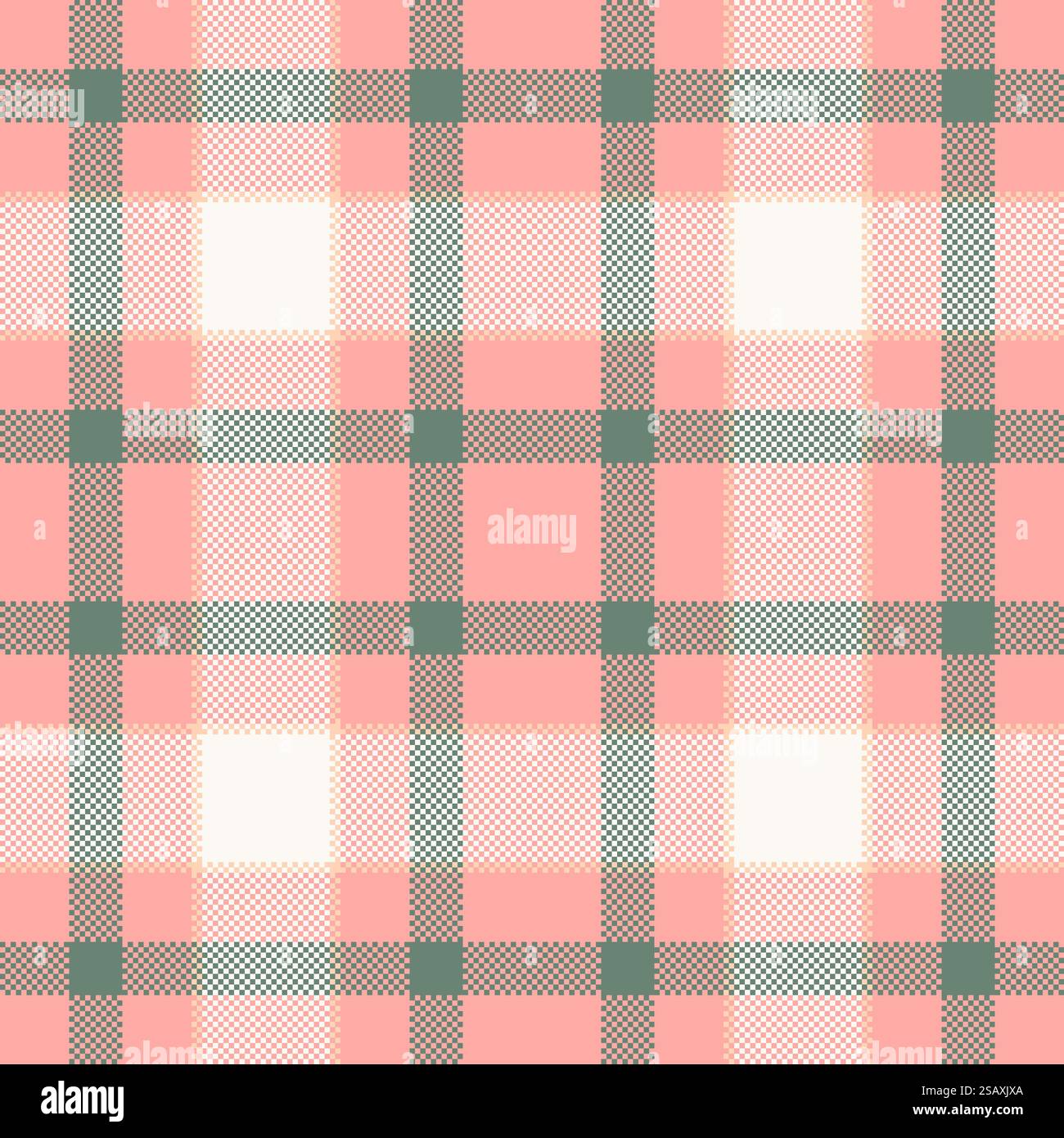 Faded tartan pattern texture, popular check vector plaid. Blank ...