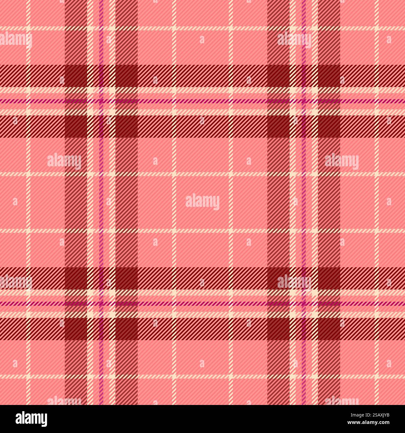 Plaid check tartan of background texture vector with a textile fabric ...