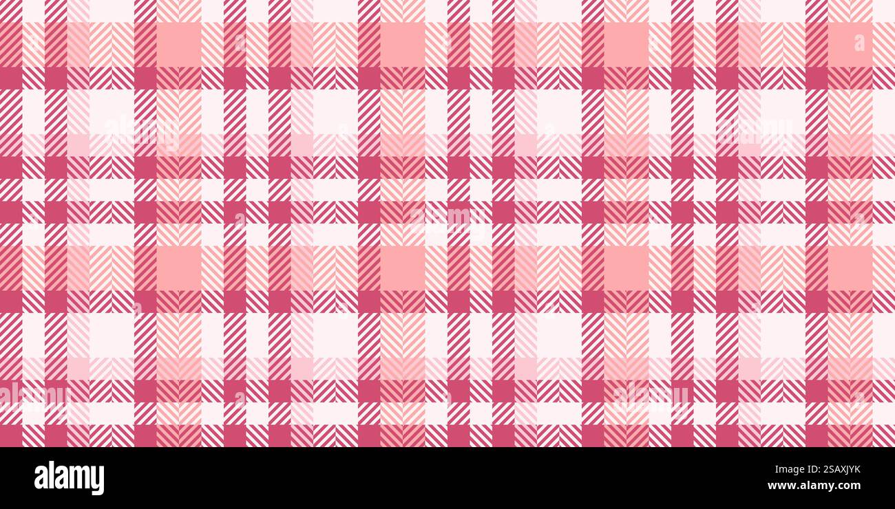 Basic texture fabric check, oilcloth vector seamless pattern. Classy ...