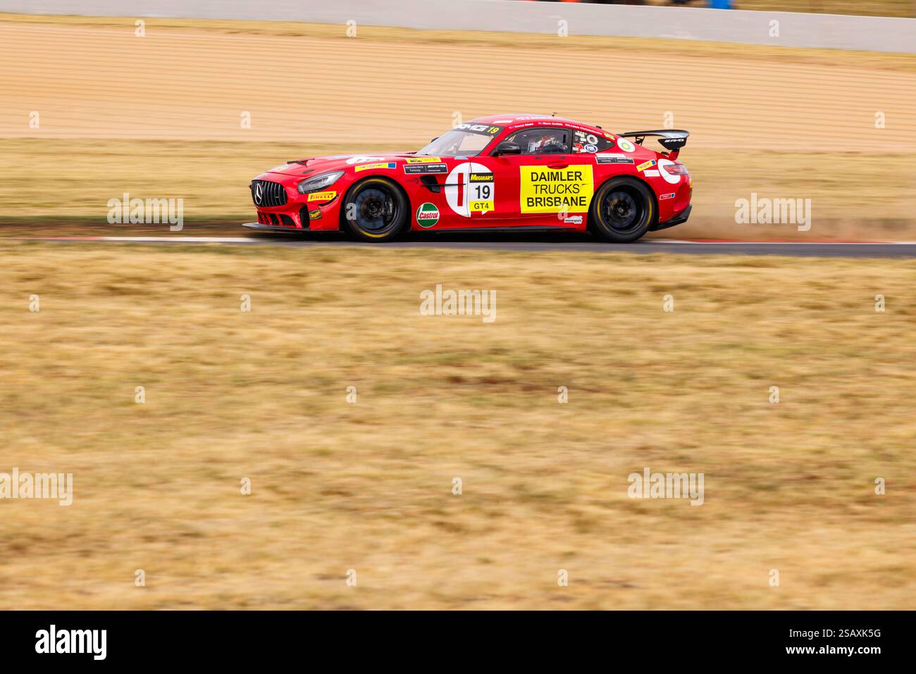 Bathurst, Australia. 31st Jan, 2025. The #19 Team Nineteen Mercedes-AMG ...
