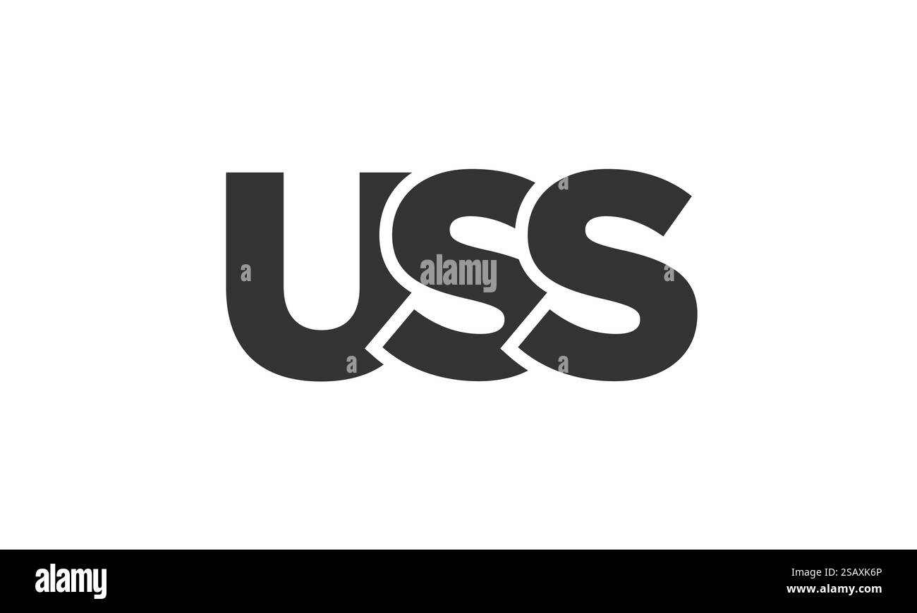 Uss logo Black and White Stock Photos & Images - Alamy