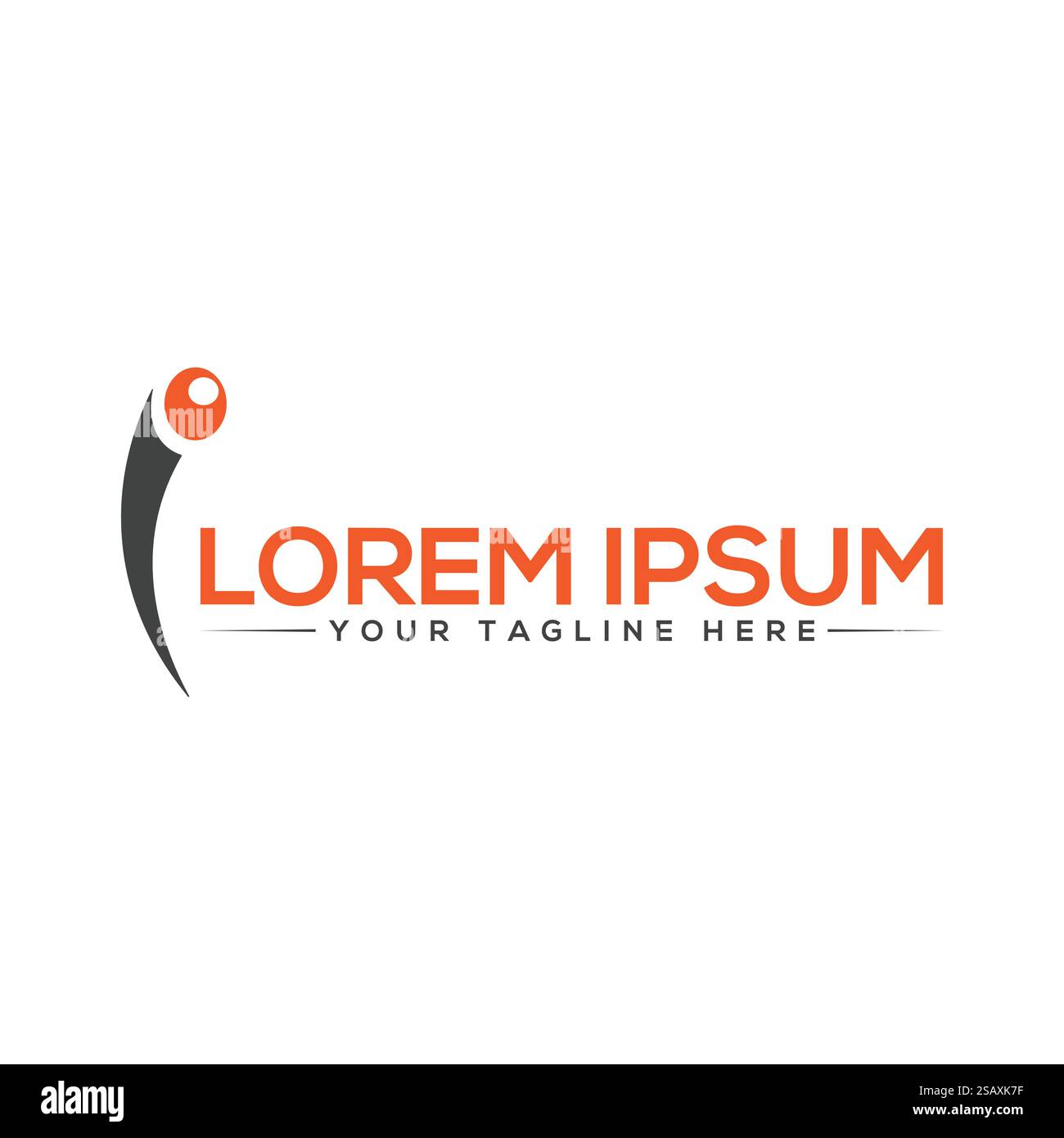 I Letter Logo Design Stock Vector Image & Art - Alamy