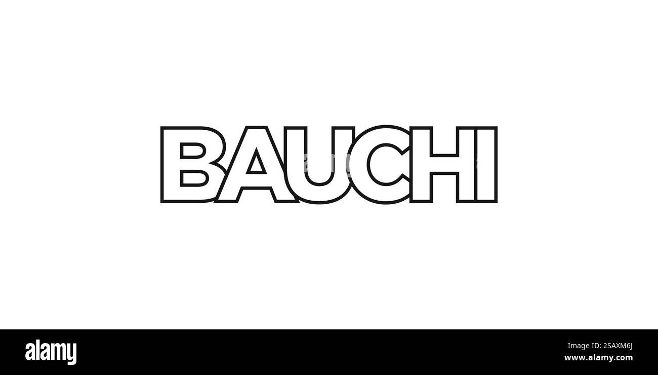 Bauchi in the Nigeria emblem for print and web. Design features ...