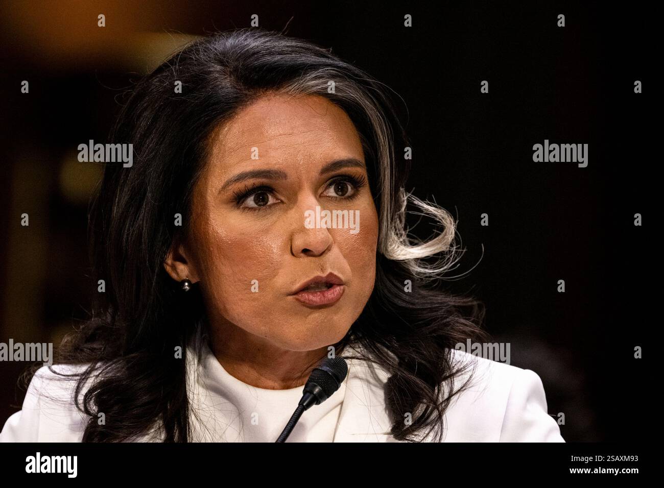Washington, New York, USA. 30th Jan, 2025. Tulsi Gabbard testifies at ...