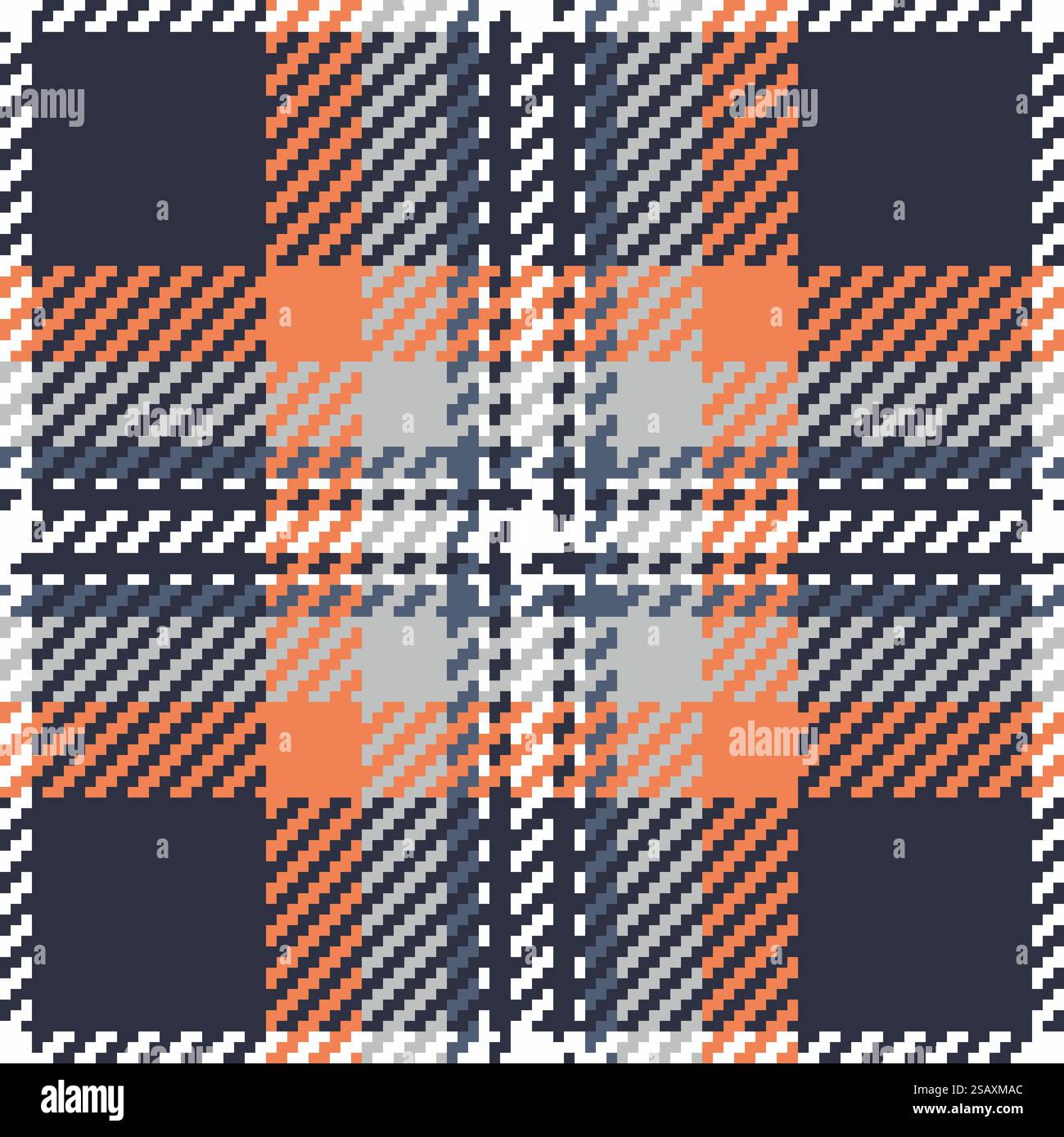 Textile design of textured plaid. Checkered fabric pattern tartan for ...
