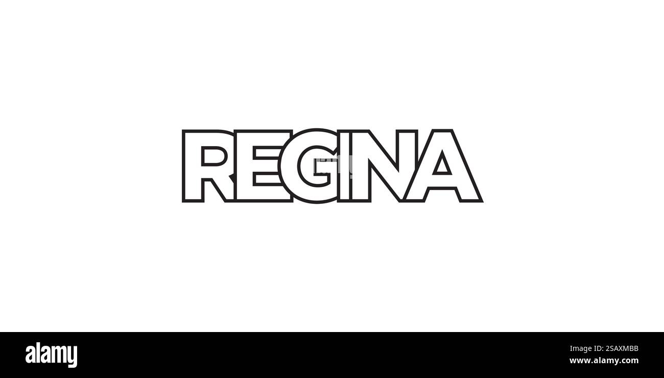 Regina in the Canada emblem for print and web. Design features ...