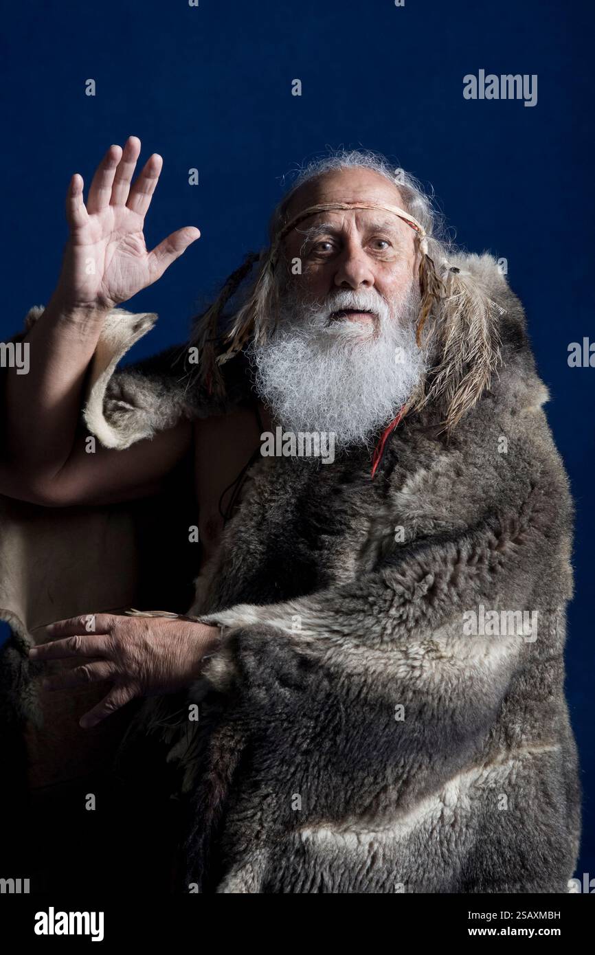 Australian aboriginal elder Francis Firebrace pictured at the Edinburgh ...