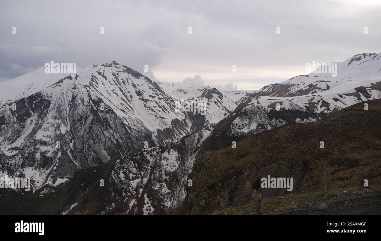 Stepansminda is a small town in the north-east of Georgia. Mount ...