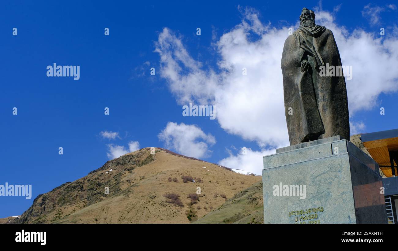 Stepansminda is a small town in the north-east of Georgia. Mount ...