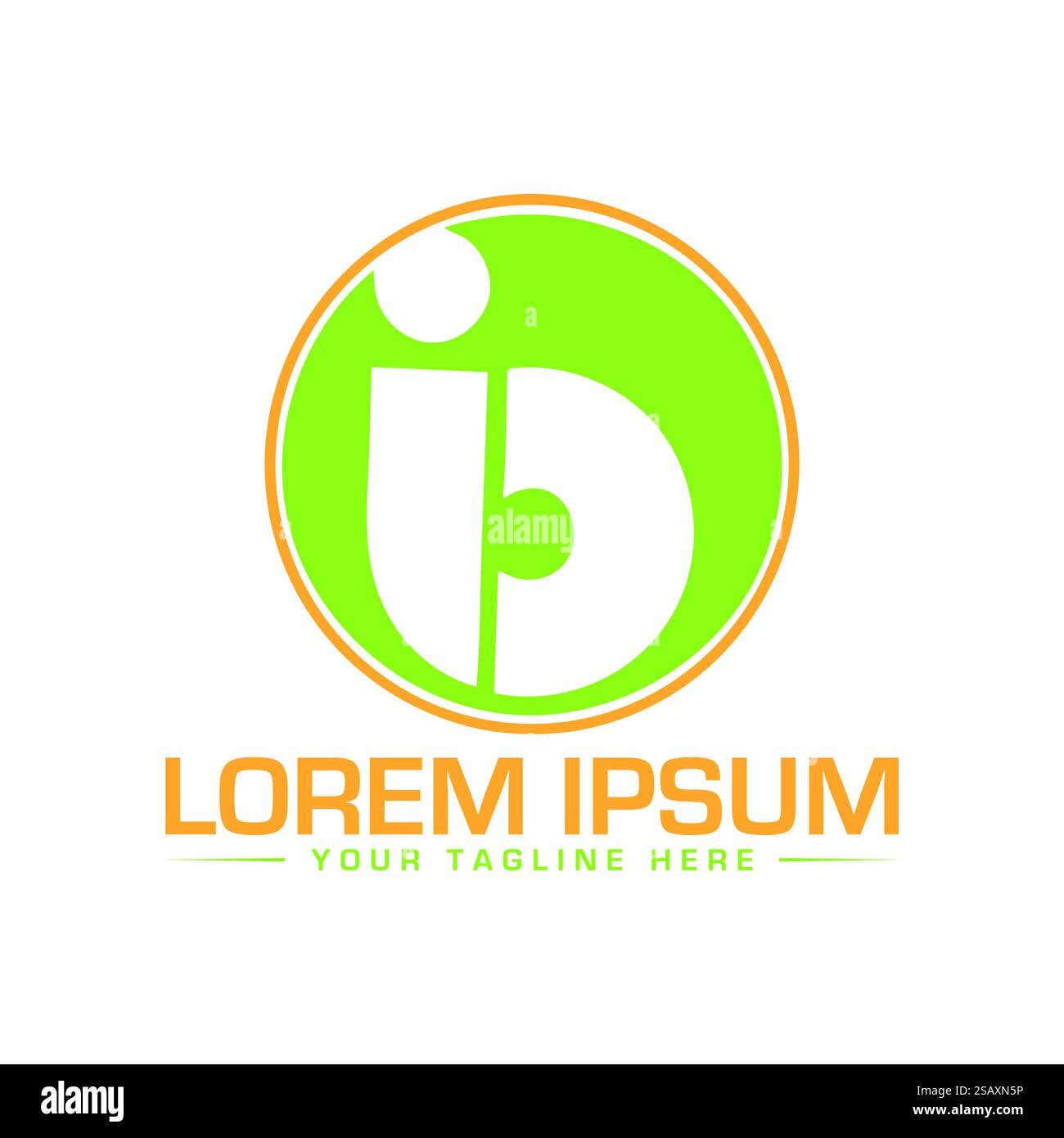 IB Letter Logo Design Stock Vector Image & Art - Alamy