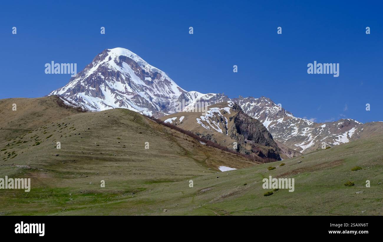 Stepansminda is a small town in the north-east of Georgia. Mount ...