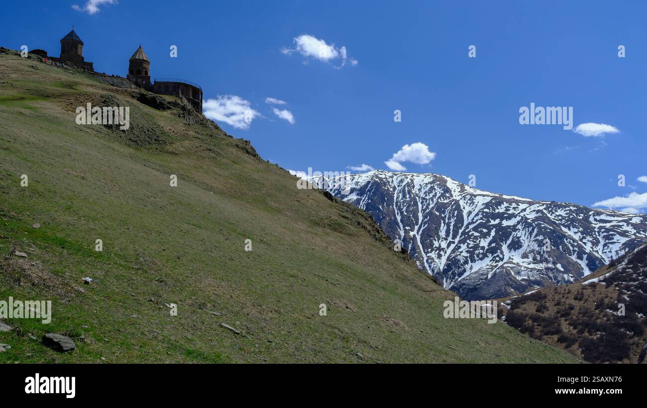 Stepansminda is a small town in the north-east of Georgia. Mount ...