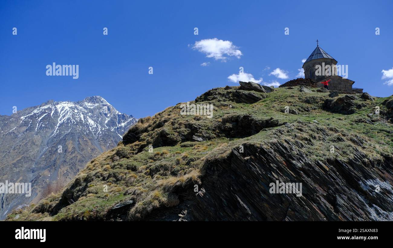 Stepansminda is a small town in the north-east of Georgia. Mount ...