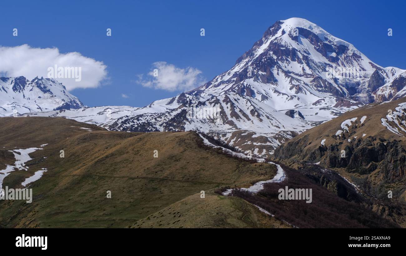 Stepansminda is a small town in the north-east of Georgia. Mount ...