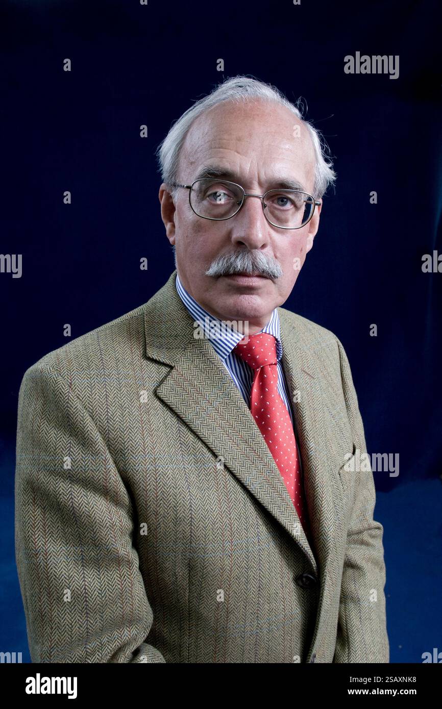 Acclaimed British military historian and writer Richard Holmes pictured ...