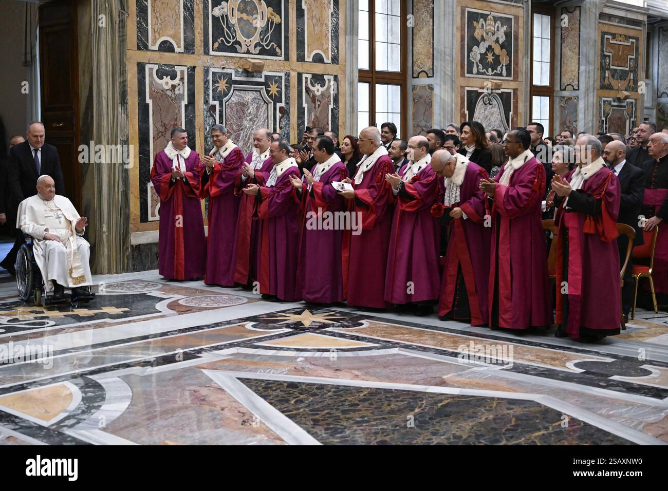 Vatican, Vatican. 31st Jan, 2025. Italy, Rome, Vatican, 31-01-2025 Pope ...
