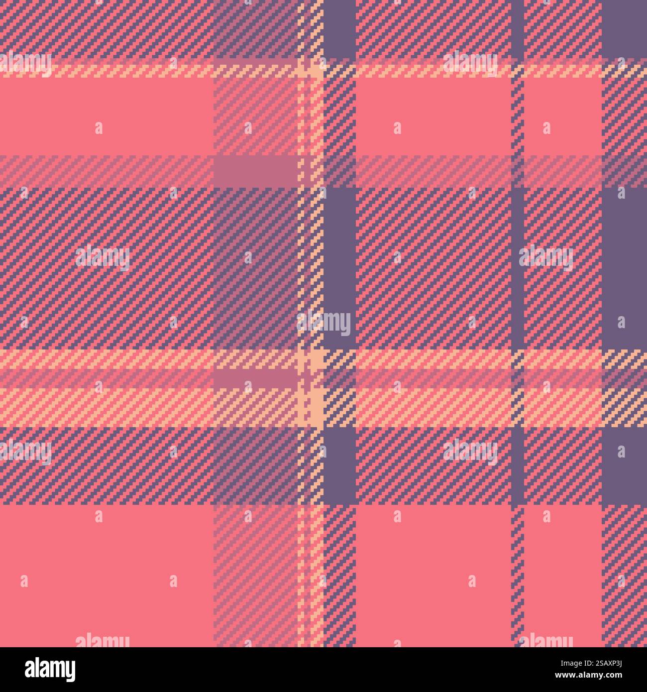 Gift pattern plaid seamless, nostalgia fabric textile texture. Colour ...