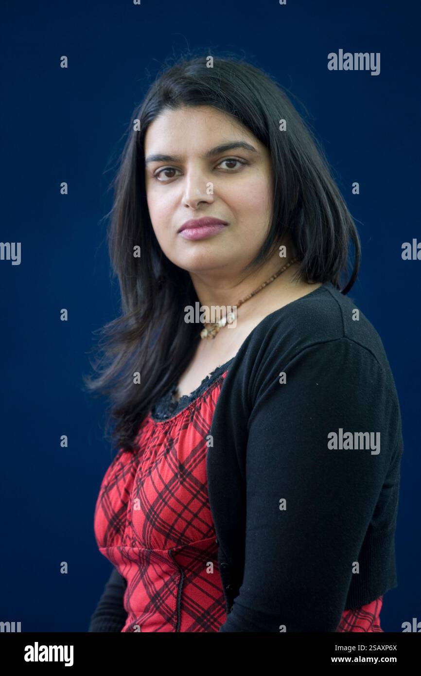 British Asian writer Sameem Ali pictured at the Edinburgh International Book Festival where she ...
