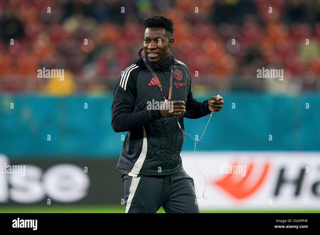 Bucharest, Romania. 30th Jan, 2025. Manchester United goalkeeper Andre ...