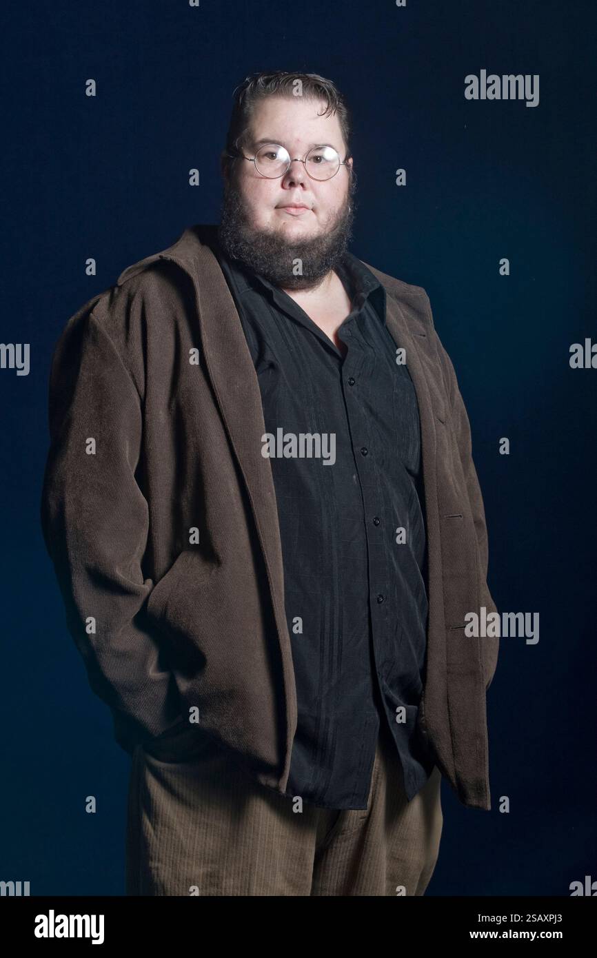 Canadian poet and slam star Shane Koyczan pictured at the Edinburgh ...