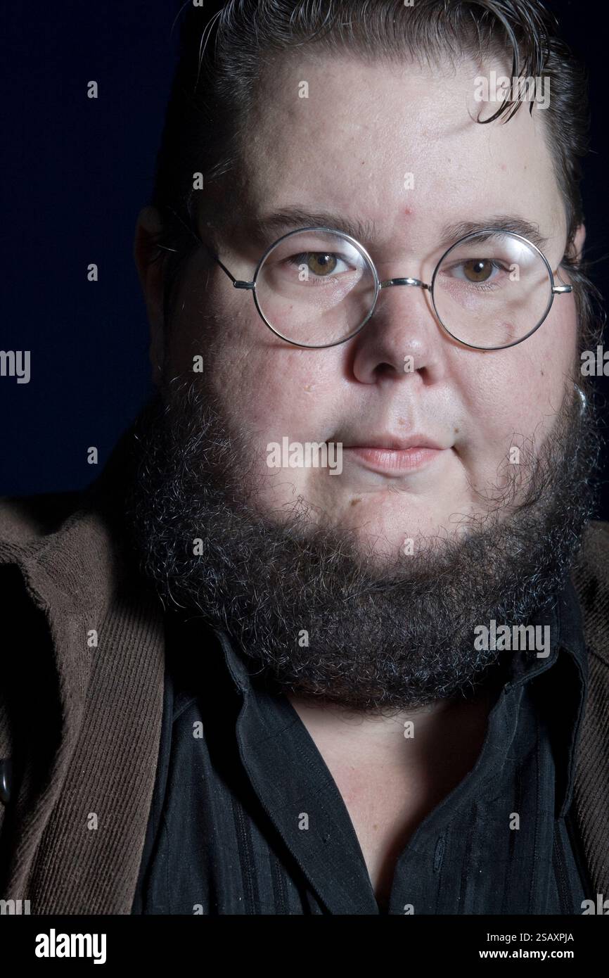 Canadian poet and slam star Shane Koyczan pictured at the Edinburgh ...