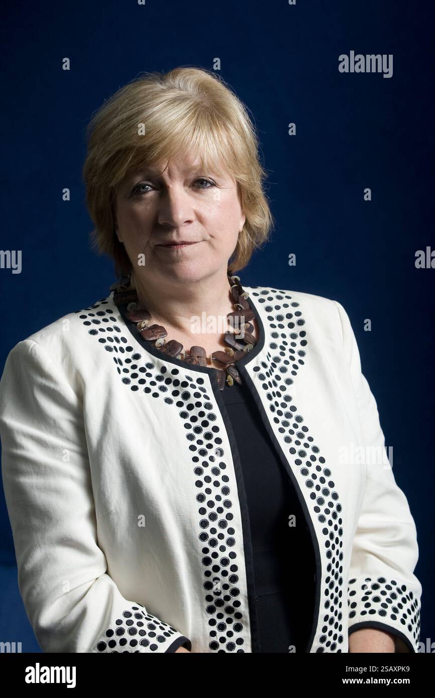 British journalist and political commentator Polly Toynbee pictured at ...