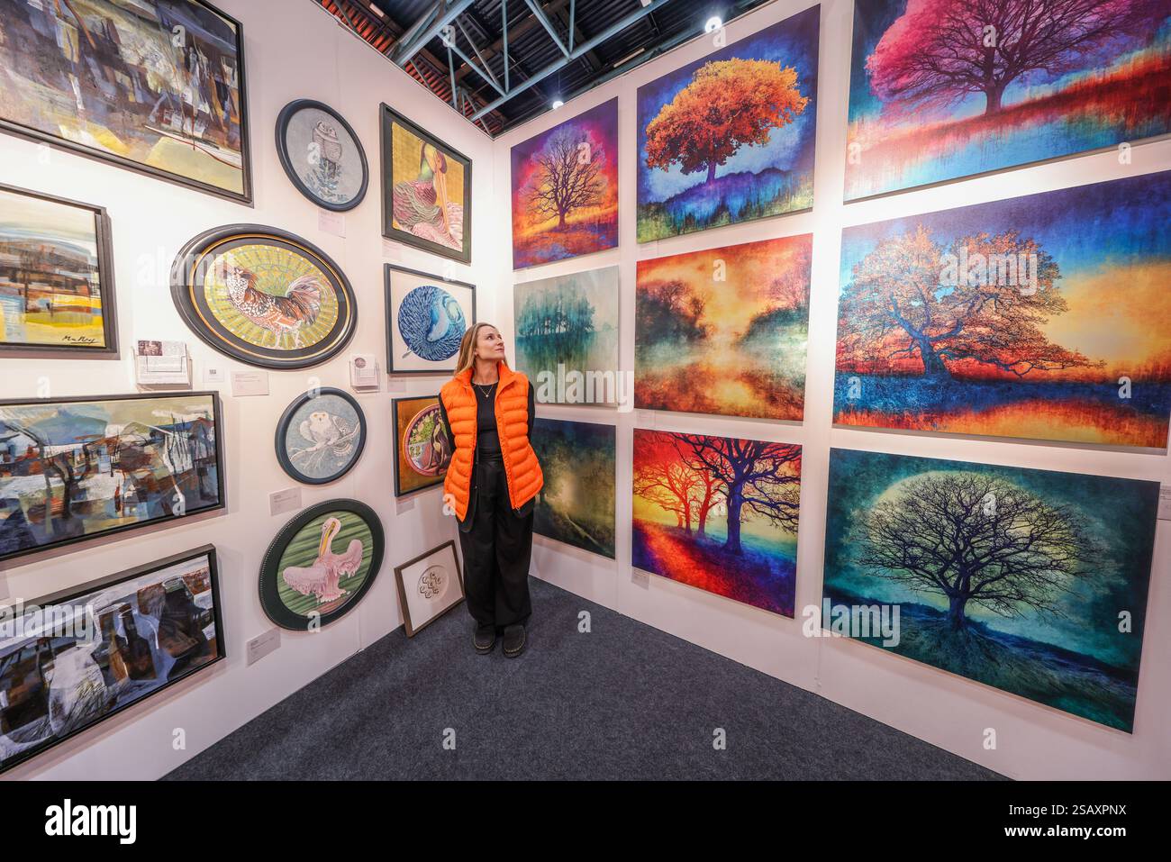 Alexandra Palace, London 31 January 2025 The Fresh: Art Fair for the ...