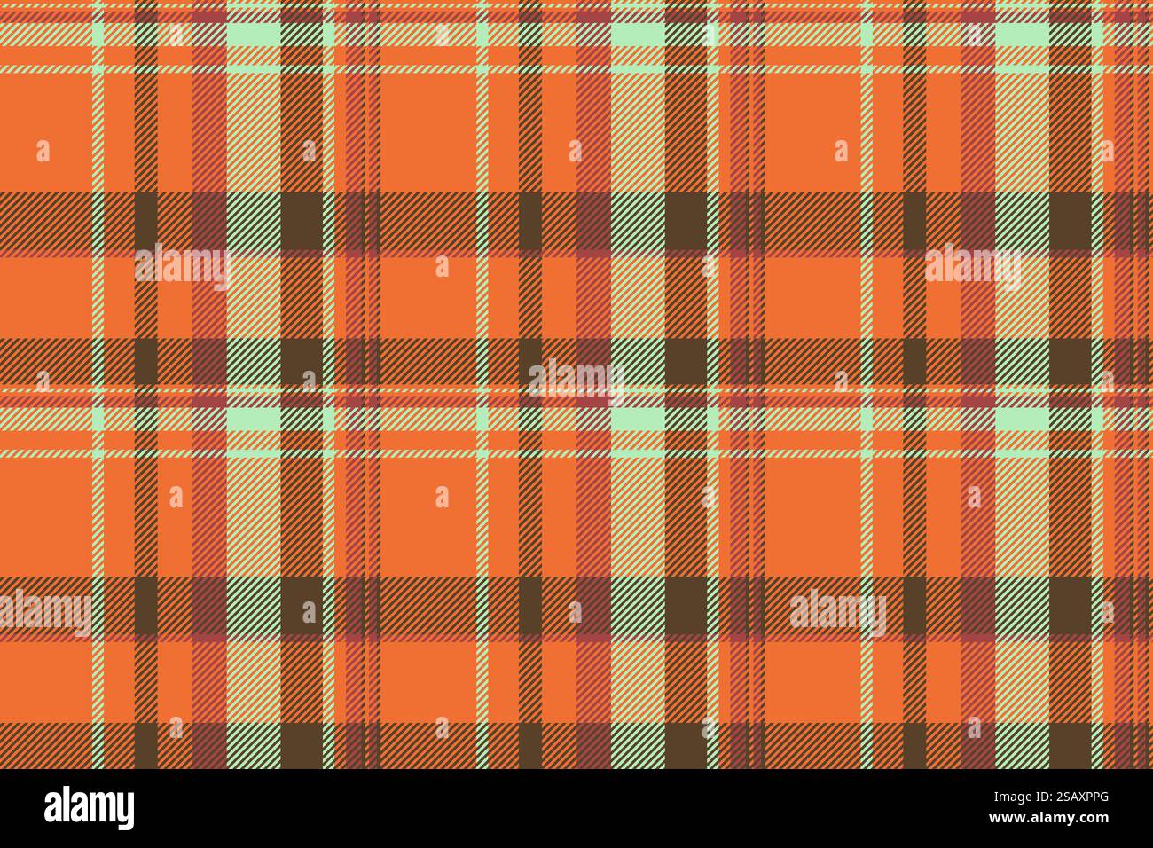 Retail texture plaid seamless, 1970s background textile check. Dining ...