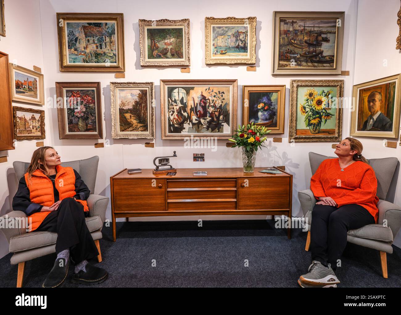 Alexandra Palace, London 31 January 2025 The Fresh: Art Fair for the ...