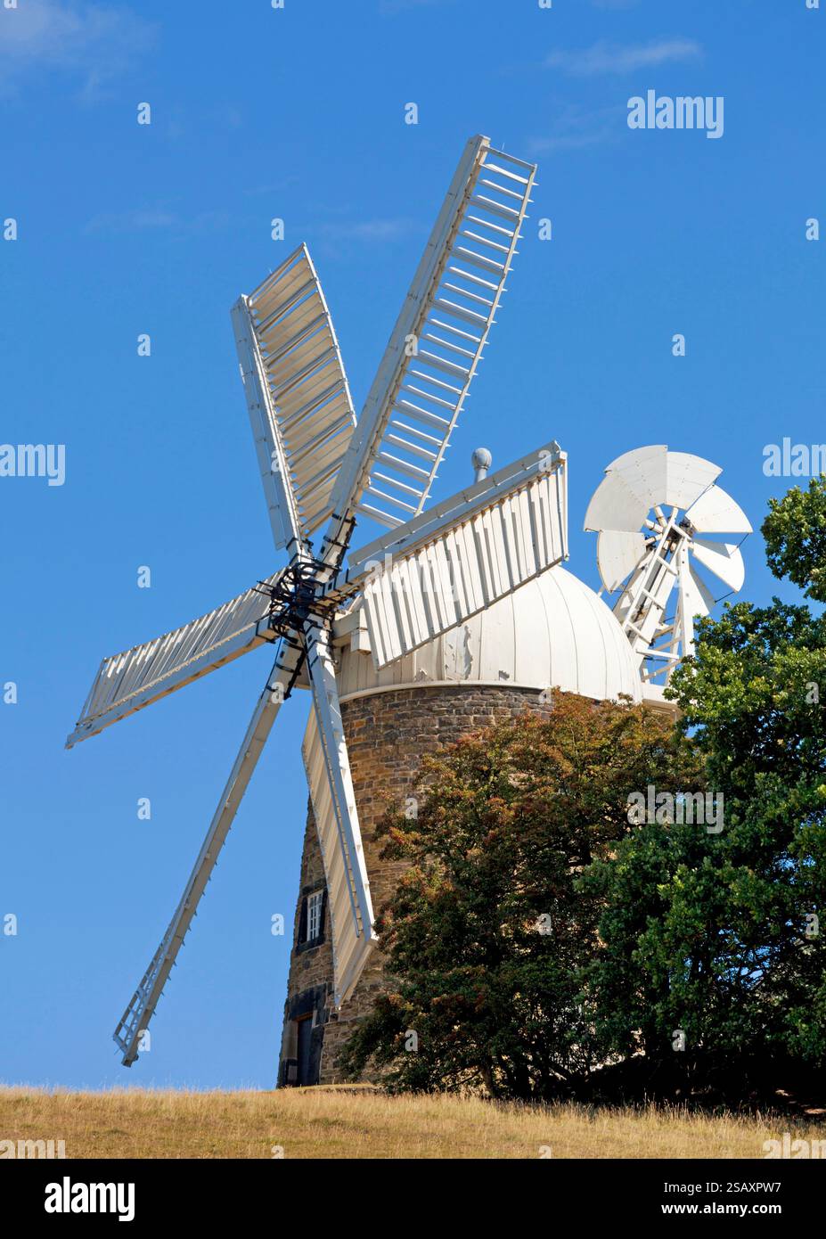 Heage Restored Stone Windmill, Derbyshire, England, GB, UK, Europe ...
