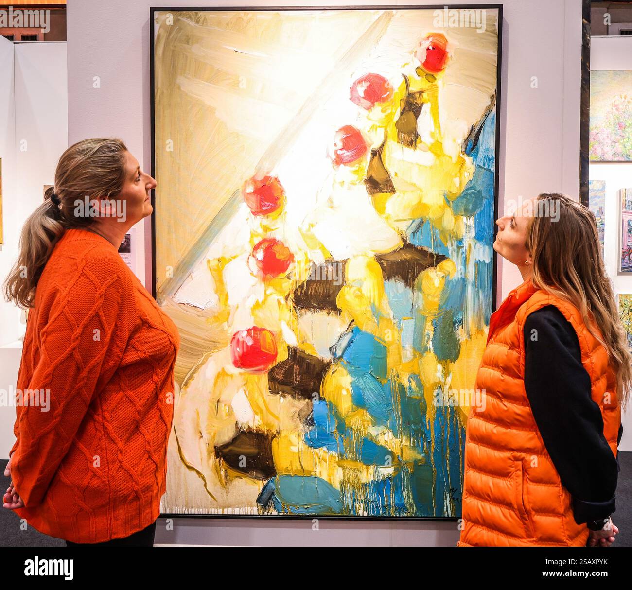 Alexandra Palace, London 31 January 2025 The Fresh: Art Fair for the ...