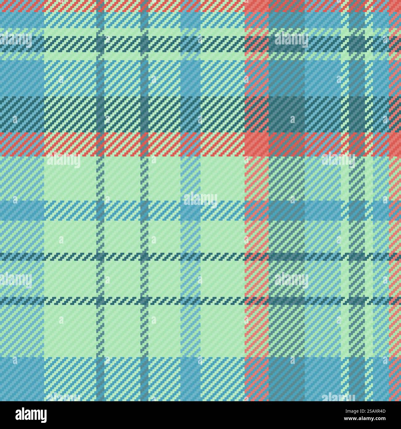 Pattern fabric textile of check plaid seamless with a vector texture ...