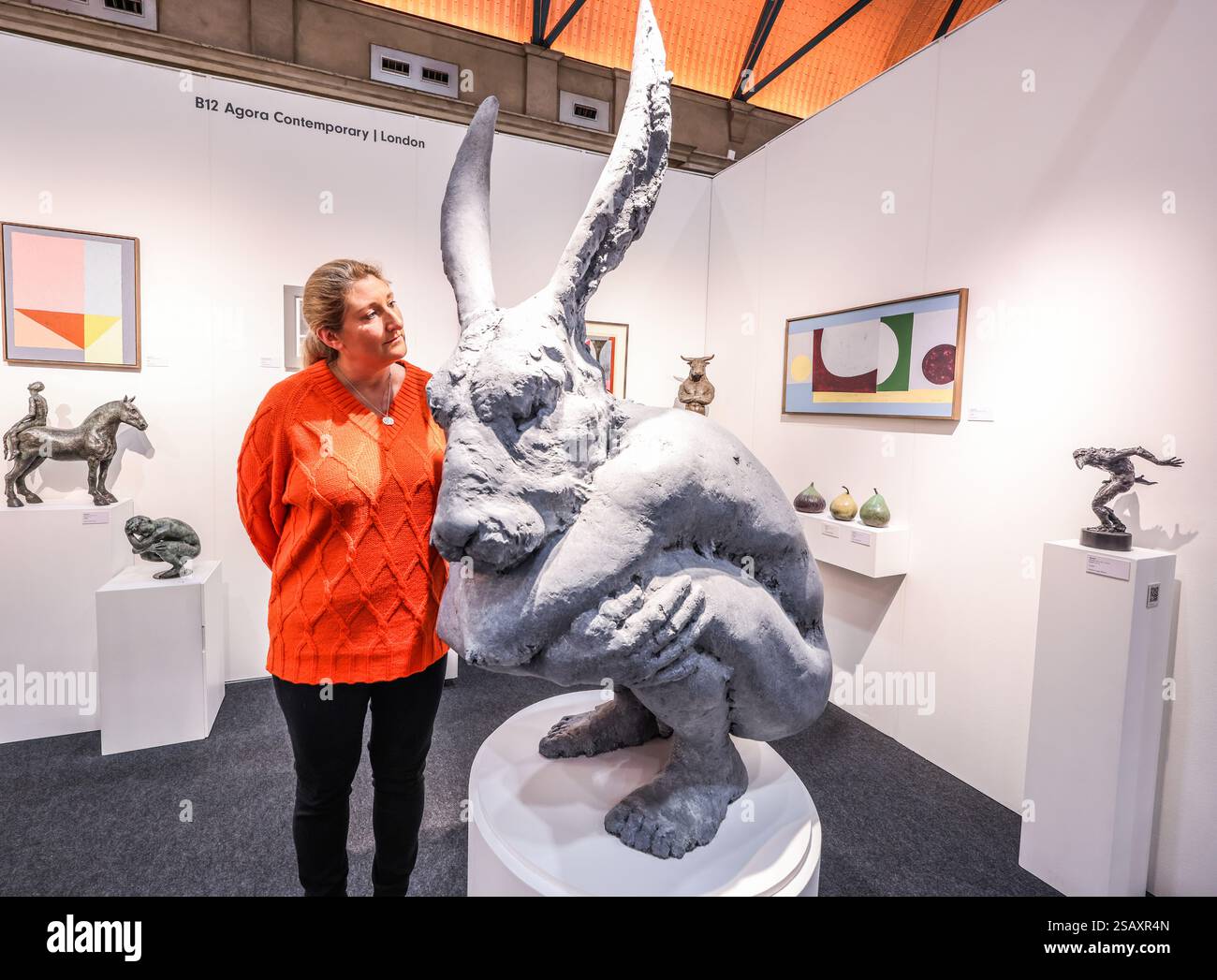 Alexandra Palace, London 31 January 2025 The Fresh: Art Fair for the ...