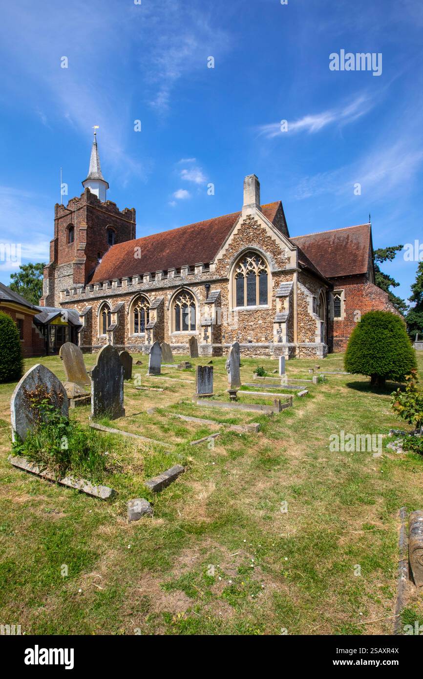 The beautiful St. Marys Church in the town of Maldon in Essex, UK Stock ...