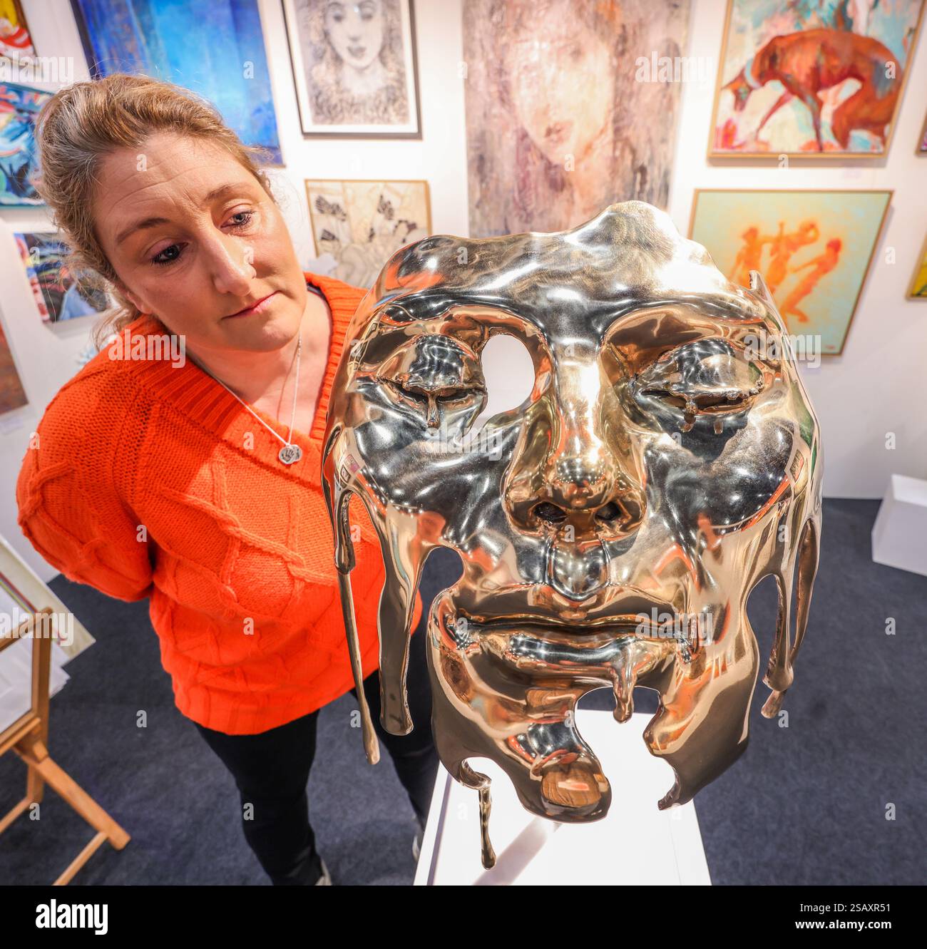 Alexandra Palace, London 31 January 2025 The Fresh: Art Fair for the ...