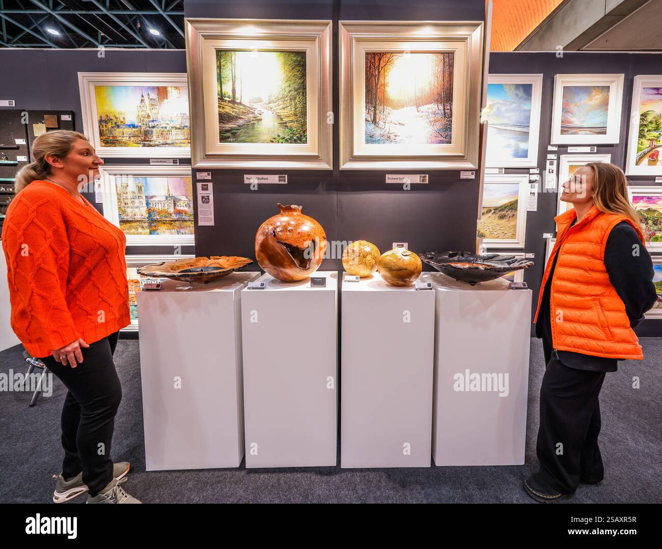 Alexandra Palace, London 31 January 2025 The Fresh: Art Fair for the ...