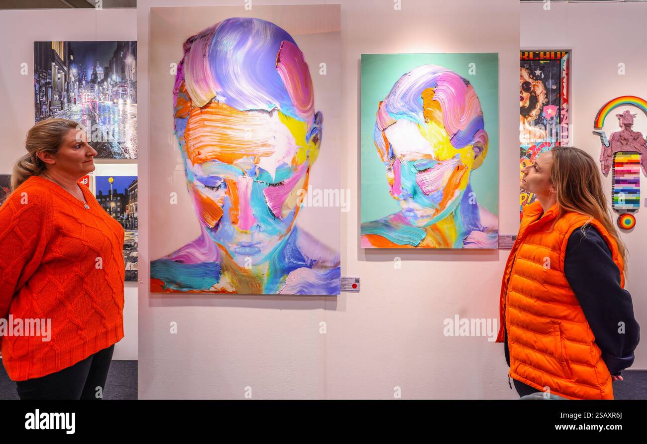 Alexandra Palace, London 31 January 2025 The Fresh: Art Fair for the ...