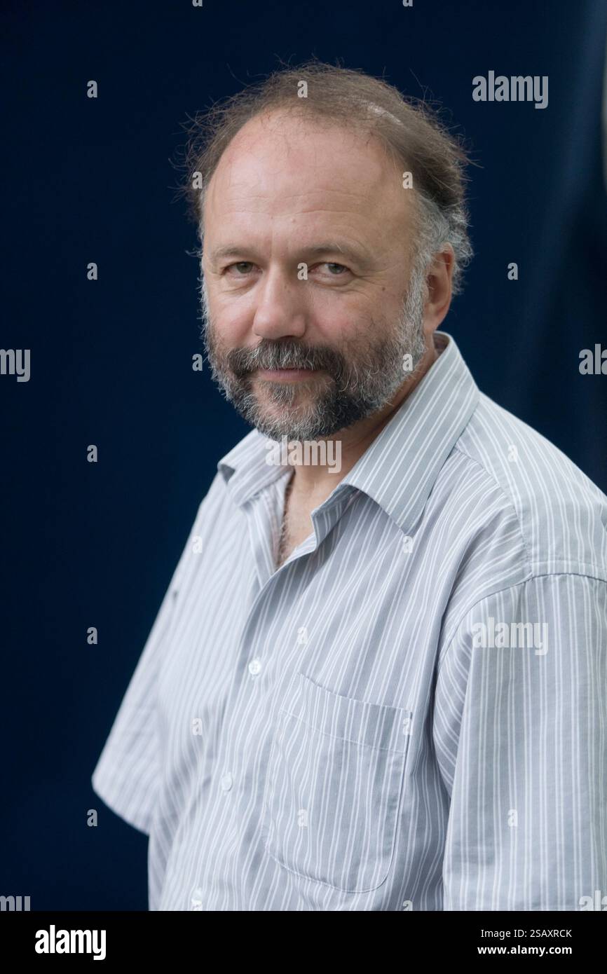 Acclaimed Russian-born Ukrainian writer Andrey Kurkov pictured at the ...