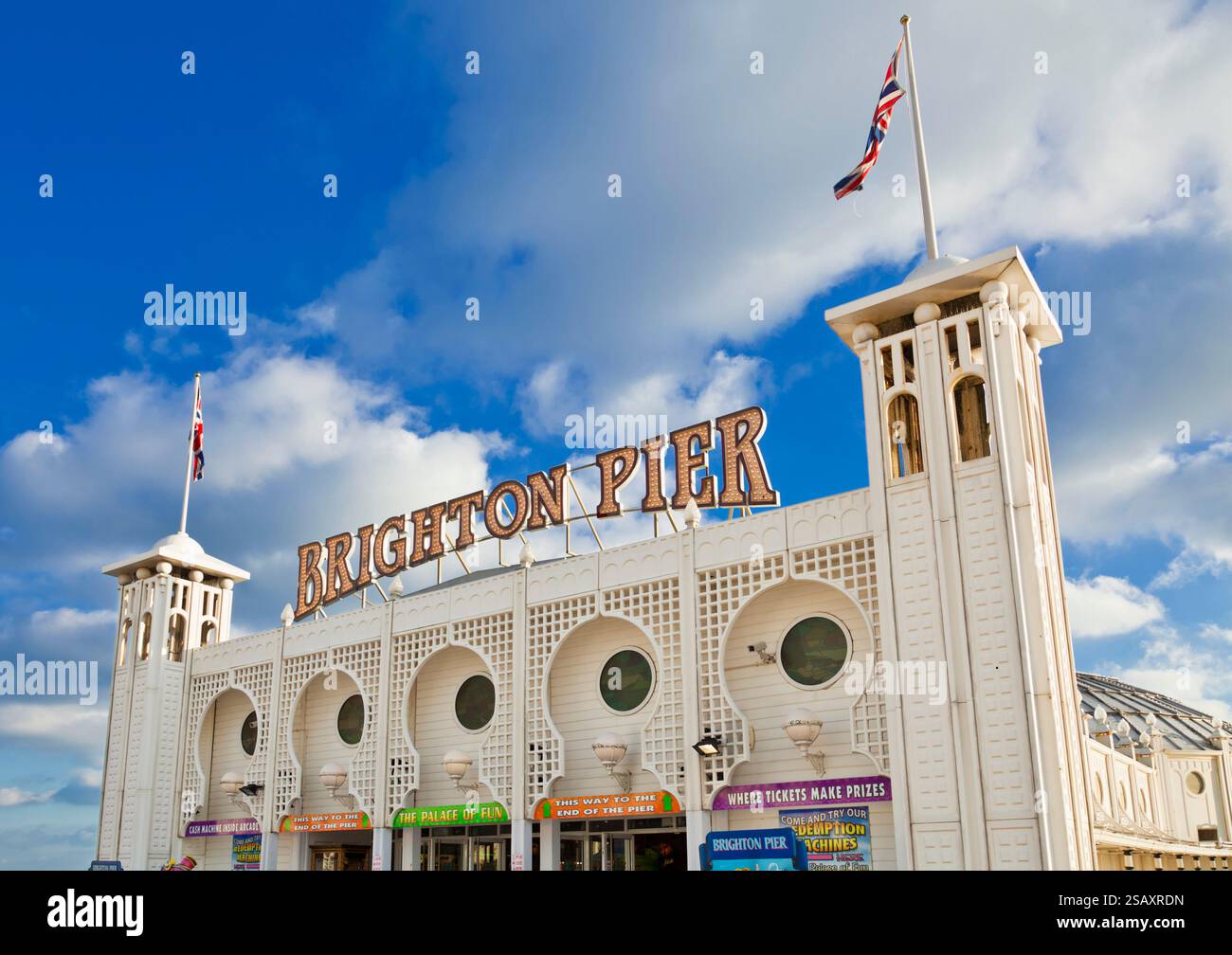 Brighton Pier Brighton Palace Pier Brighton East Sussex England UK GB ...