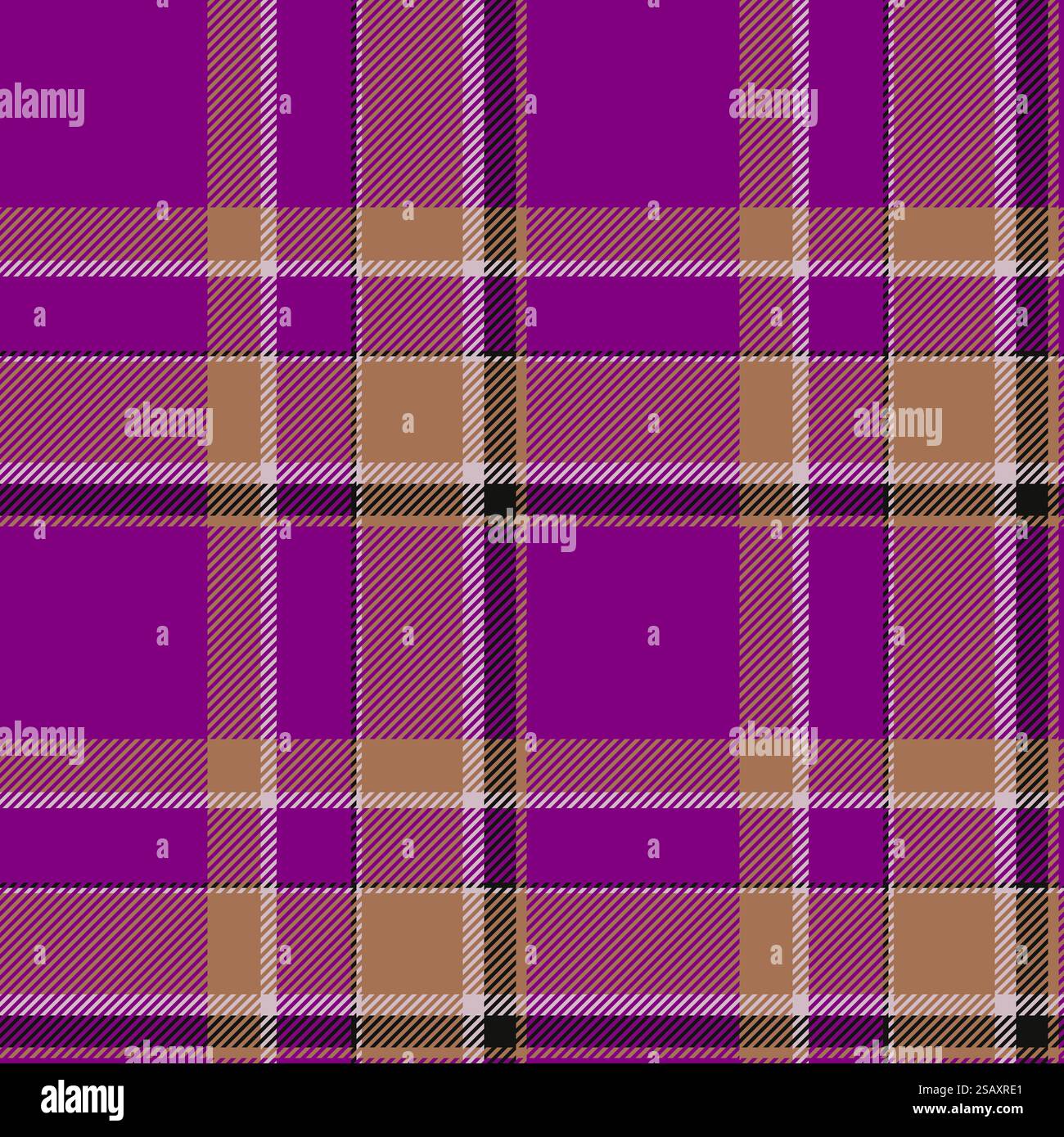 Plaid seamless pattern. Check fabric texture. Vector textile print ...