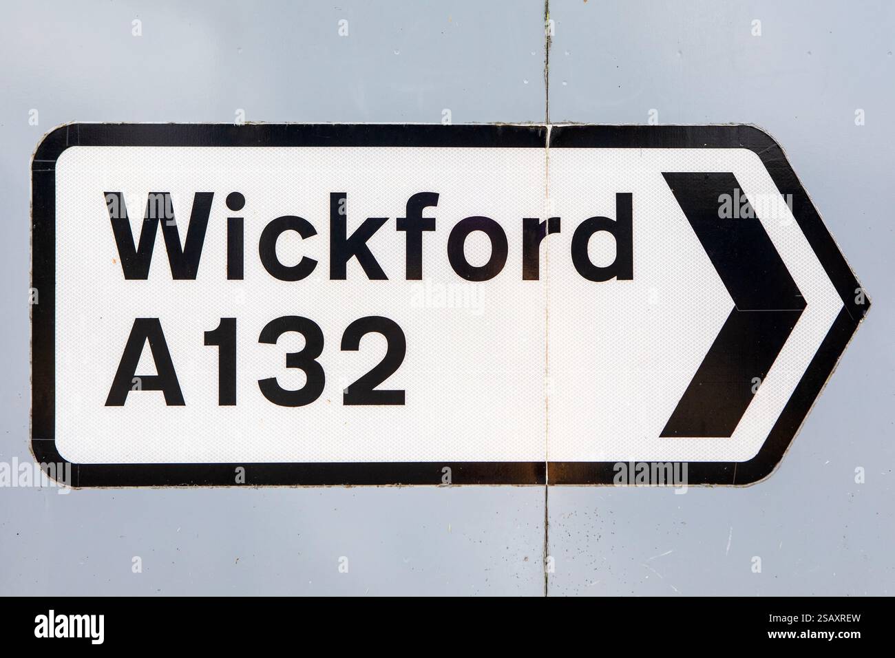 Road Sign for the town of Wickford in Essex, UK Stock Photo - Alamy