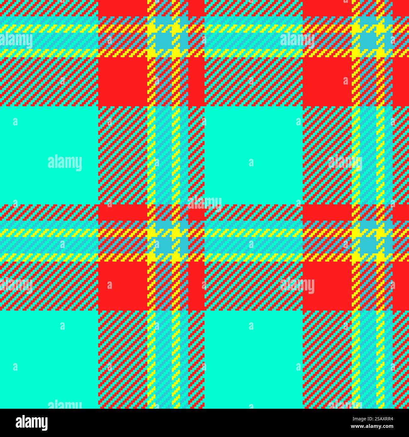 Texture check textile of tartan seamless pattern with a fabric vector ...
