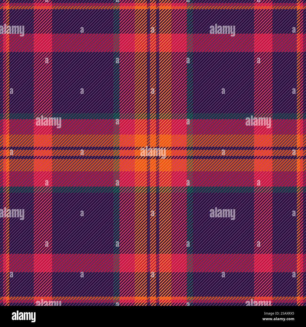 Striped plaid vector texture, customer tartan pattern background ...