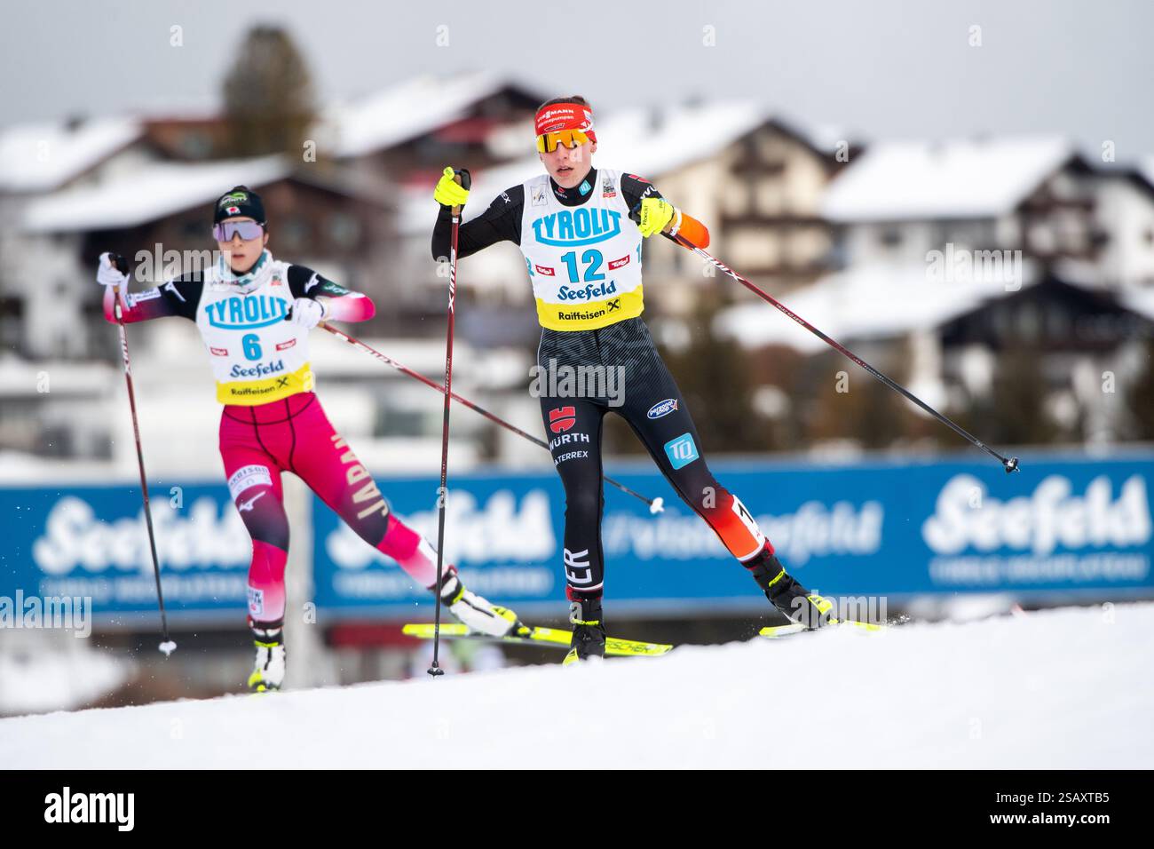 NOWAK Jenny (Deutschland) beim 5km Langlauf, AUT, FIS Nordische ...