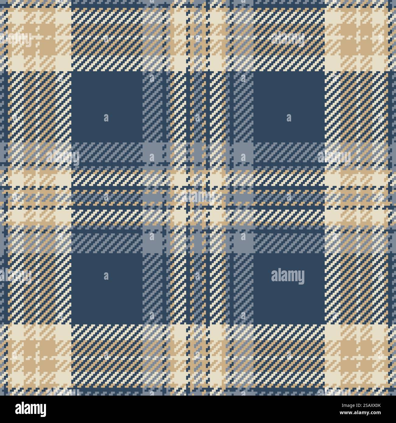 Creative vector plaid texture, sketching pattern fabric check. Native ...