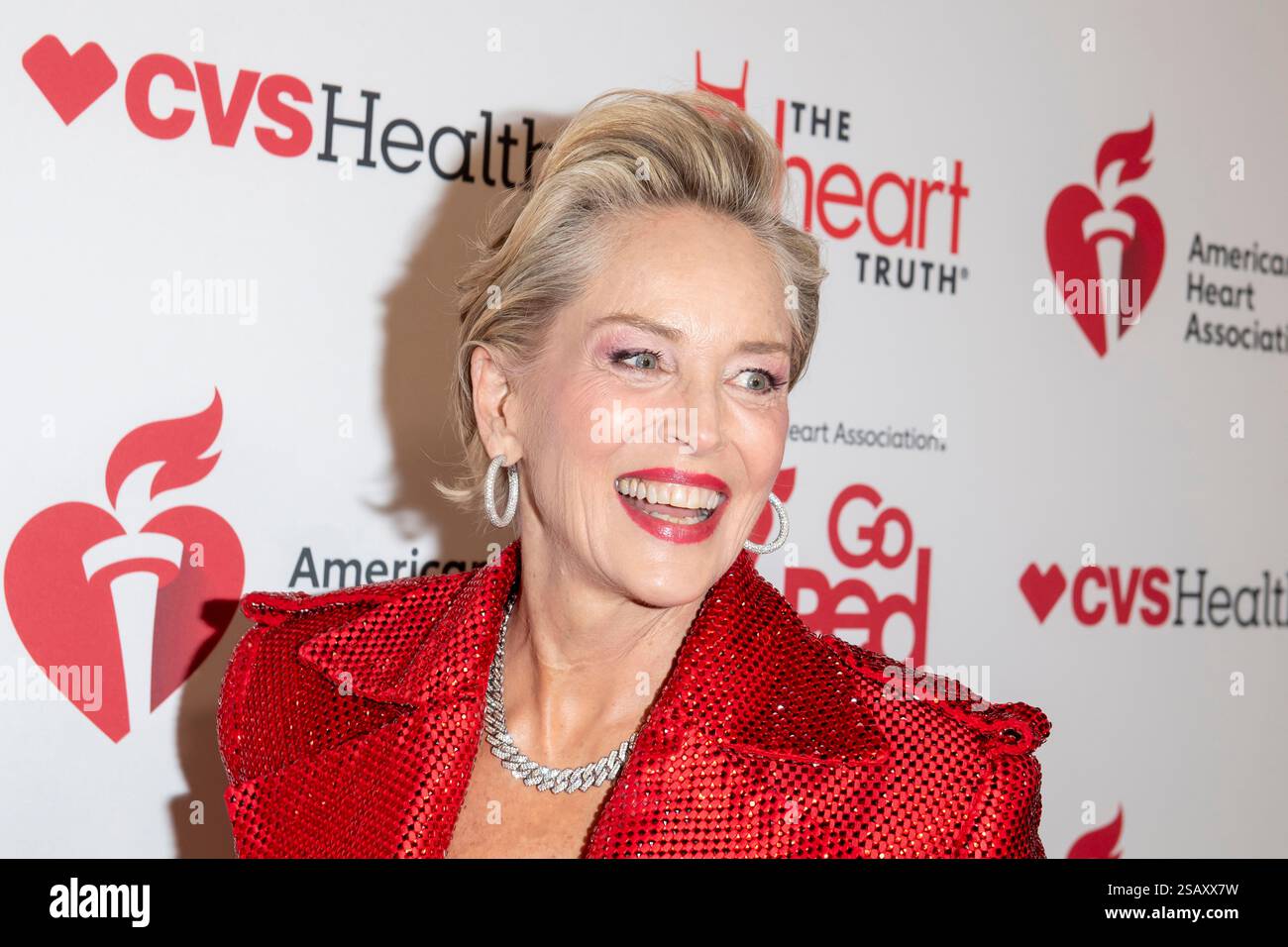 NEW YORK, NEW YORK - JANUARY 30: Sharon Stone attends The American ...