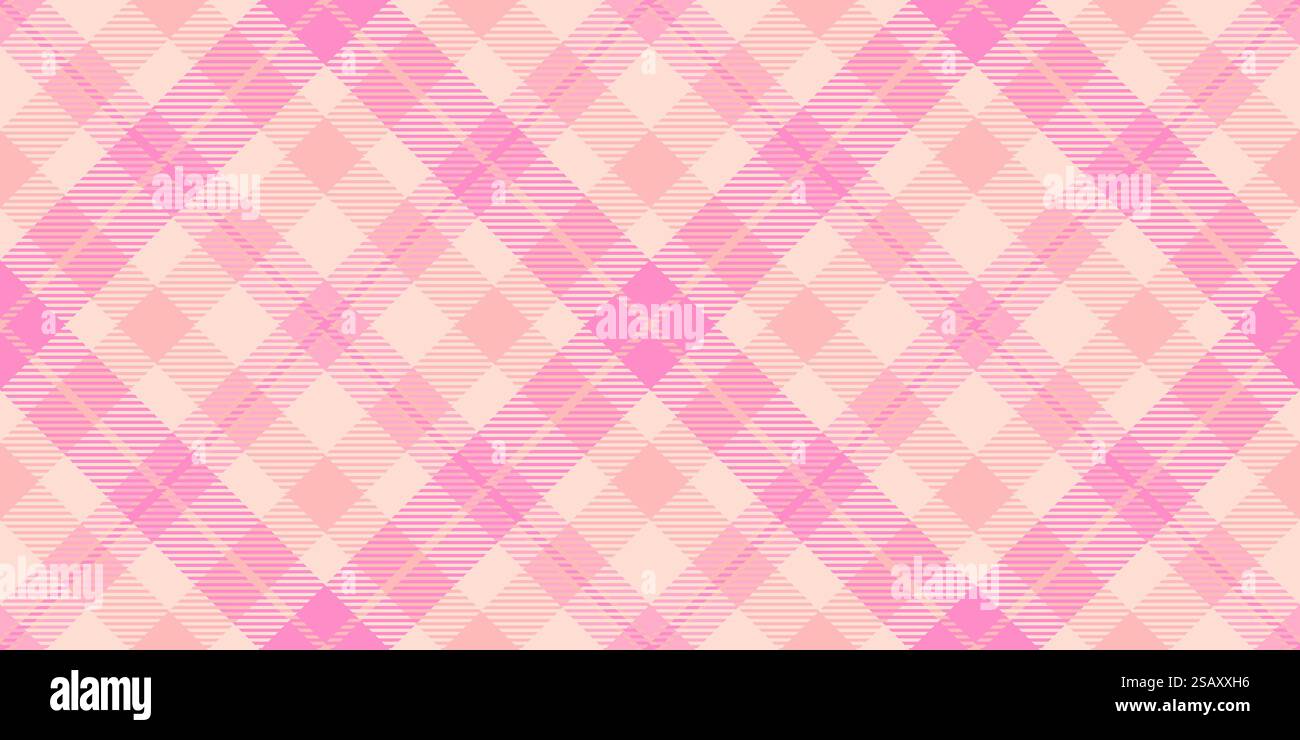 Scratch fabric seamless texture, gift plaid textile check. Relax vector ...