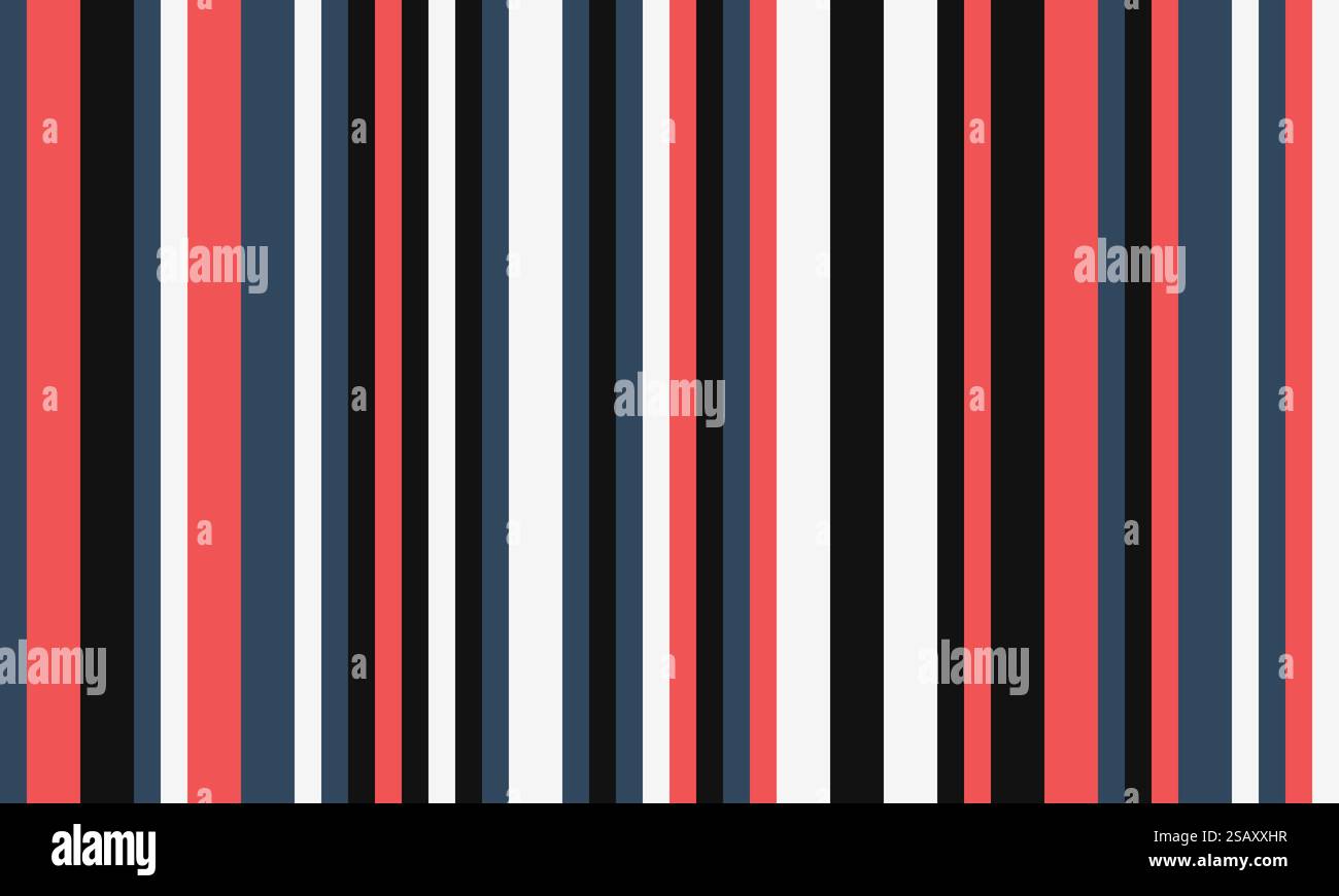 Pattern of vertical stripes, colorful thin and thick lines. Irregular ...