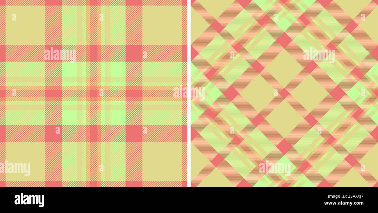 Texture plaid seamless of vector tartan pattern with a textile check ...